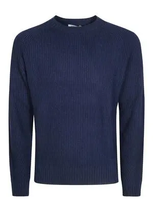 Altea Wool Crewneck Sweater - Blu