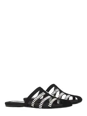 LANVIN Celeste Embellished Sandals - Black