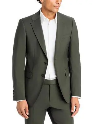 BOSS Reymond Wool Blend Extra Slim Fit Sport Coat - Open Green