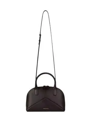 Victoria Beckham Doctor Bag Leather Tote - Brown