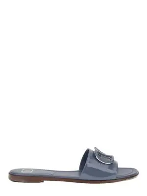 VALENTINO Valentino Garavani VLogo Signature Patent Leather Sandals
