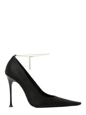 Saint Laurent SAINT LAURENT Régine Chain Detail Pumps Black