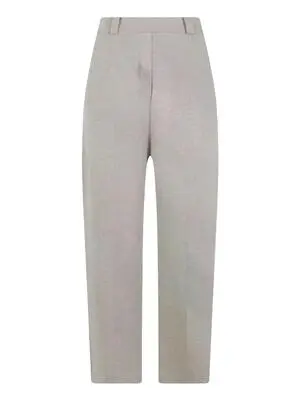 LISA YANG Lisa Yang Cashmere Seam-Detail Track Pants Neutrals