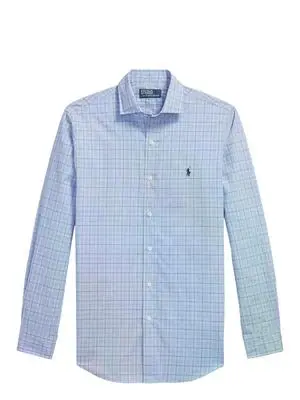 Polo Ralph Lauren Check-pattern Long-sleeve Shirt - Blue