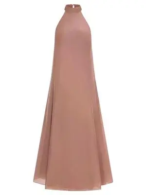 12 STOREEZ Dahlia Halterneck Dress - Pink