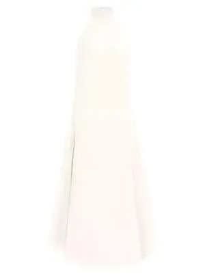 12 STOREEZ Dahlia Halterneck Maxi Dress - White