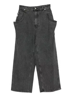 HED MAYNER Panelled Jeans - Grey