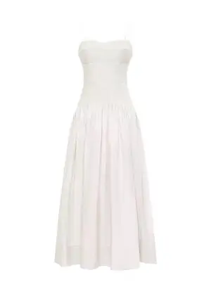 12 STOREEZ 12 STOREEZ Provence Spaghetti-Strap Dress White
