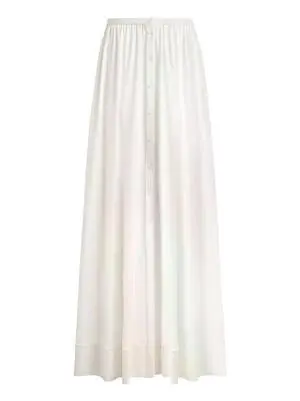 12 STOREEZ Isadora Maxi Skirt - White
