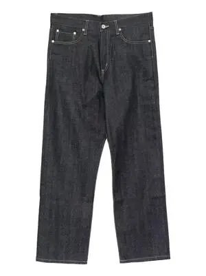 NEIGHBORHOOD Neighborhood Embroidered-Logo Straight-Leg Jeans
