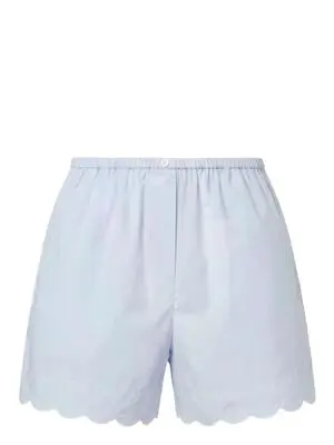 12 STOREEZ Rocaille Mini Shorts - Blue