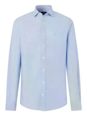 HACKETT LONDON Pimlico Checked Shirt - Blue