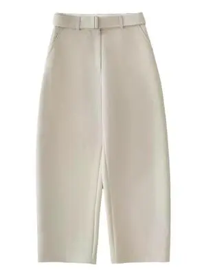 Studio Nicholson Belted Twill Trousers - Neutrals
