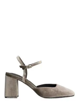 BIBI LOU Emily Suede Pumps - Grey
