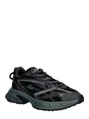 Lacoste L003 Neo Shot Utl Panelled Chunky Sneakers - Black