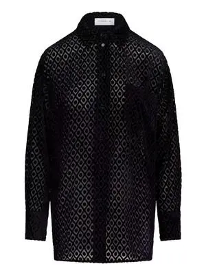 VICTORIA BECKHAM Victoria Beckham Remi Geometric Pattern Shirt