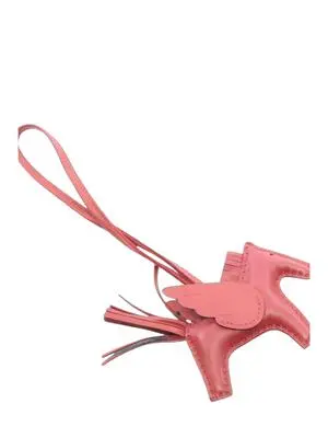 Hermès Rodeo Pegasus Bag Charm Red