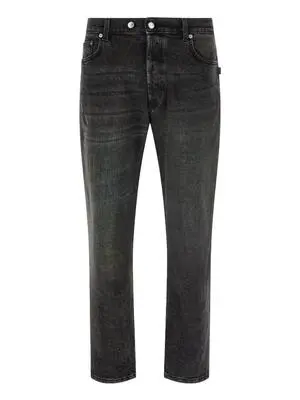 DEPARTMENT 5 Musso Tapered-leg Jeans - Black