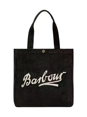 Barbour Carrick Corduroy Tote Bag - Green