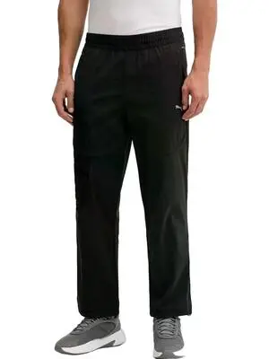 PUMA Logo-print Cargo Pants - Black