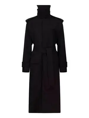 Victoria Beckham Philippa Trench Coat - Black