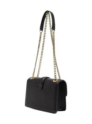 Just Cavalli Snake Plaque Mini Bag - Black