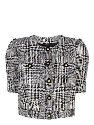 L'AGENCE L'Agence Cropped Jacket