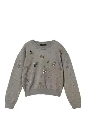 TWINSET TWINSET Embroidered Crew Neck Sweater