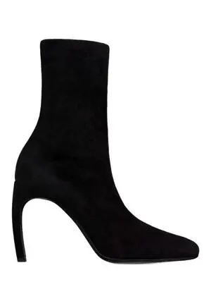 Victoria Beckham Harlow Stretch Suede Boots - Black