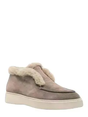OFFICINE CREATIVE Officine Creative Frame 110 Shearling-Trim Ankle Boots