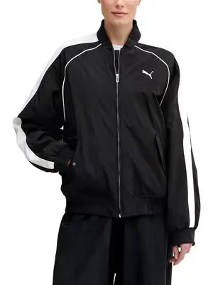 PUMA PUMA T7 Embroidered Bomber Jacket