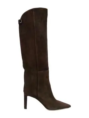 JIMMY CHOO Alizze Knee Boots 85 - Brown