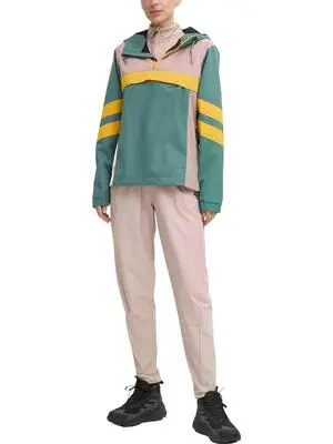 PICTURE ORGANIC CLOTHING Colour-block Hooded Jacket With Drawstring - Green