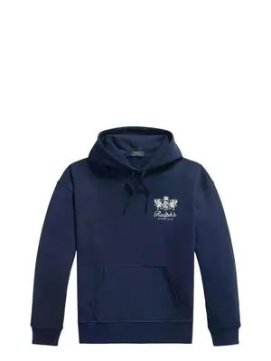 Polo Ralph Lauren Embroidered Logo Hoodie - Blue