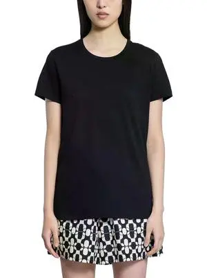 Moncler Moncler Logo Patch T-Shirt Black