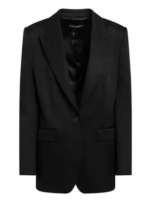 DOLCE & GABBANA Dolce & Gabbana Single-Breasted Peak-Lapel Blazer