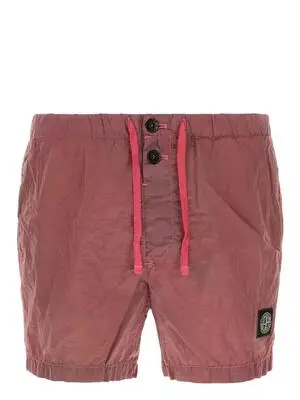 Stone Island Stone Island Nylon Metal Swim Shorts Pink