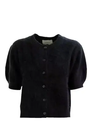 LISA YANG LISA YANG Brushed Cardigan Black