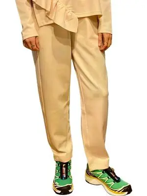 PSOPHIA Drawstring Track Pants - Neutrals