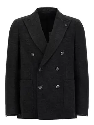 Tagliatore Montecarlo Double-breasted Blazer - Grey