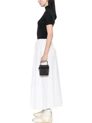 Gucci Mini Gg Canvas Vanity Bag - Brown