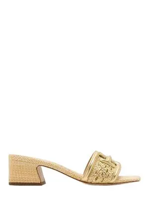 SAM EDELMAN Sam Edelman Waylon Woven Metallic Slip-On Sandals