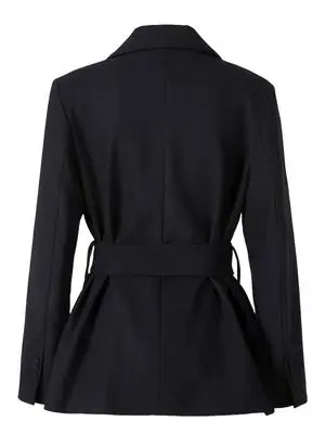 Dorothee Schumacher Refreshing Ambition Belted Jacket - Blue