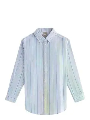 Kith Striped Button-up Shirt - Blue