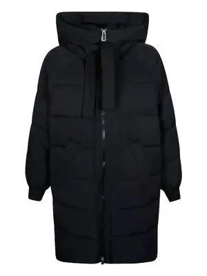 Pinko Dalia Hooded Padded Coat - Black