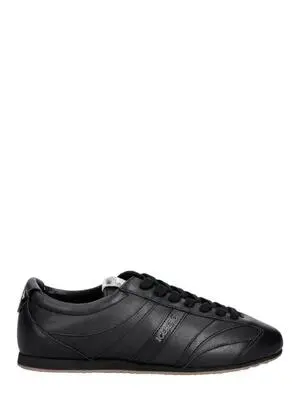 Iceberg Paneled Logo Detail Sneakers - Black