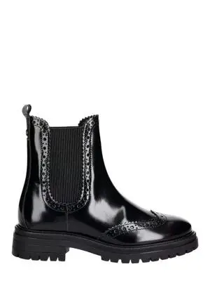 BARBOUR Barbour Fawne Brogue Detail Chelsea Boots