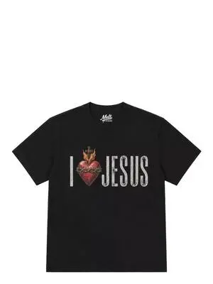 MELT Graphic-print T-shirt - Black