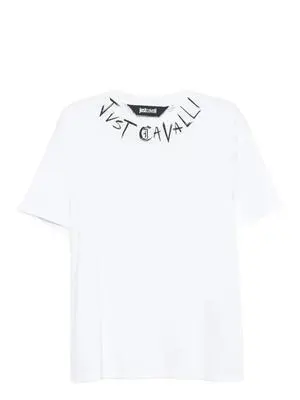 Just Cavalli Logo-print T-shirt - White