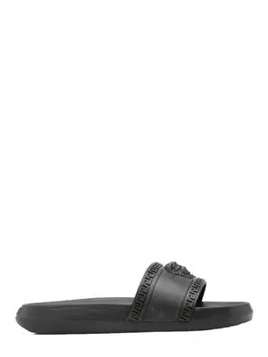 Versace Medusa Head Slides - Black
